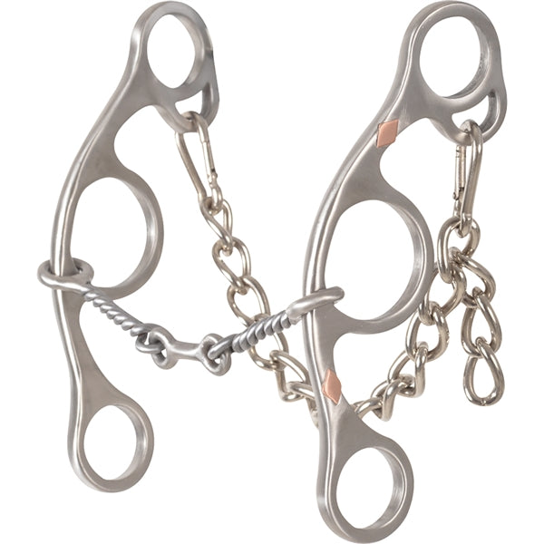 Diamond Short Shank - Small Twisted Wire Dog Bone – Ropes and Tack